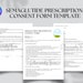 Editable Semaglutide Prescription Consent Form Template, Weight Loss ...