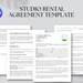 Editable and Printable Studio Rental Agreement Contract Template ...