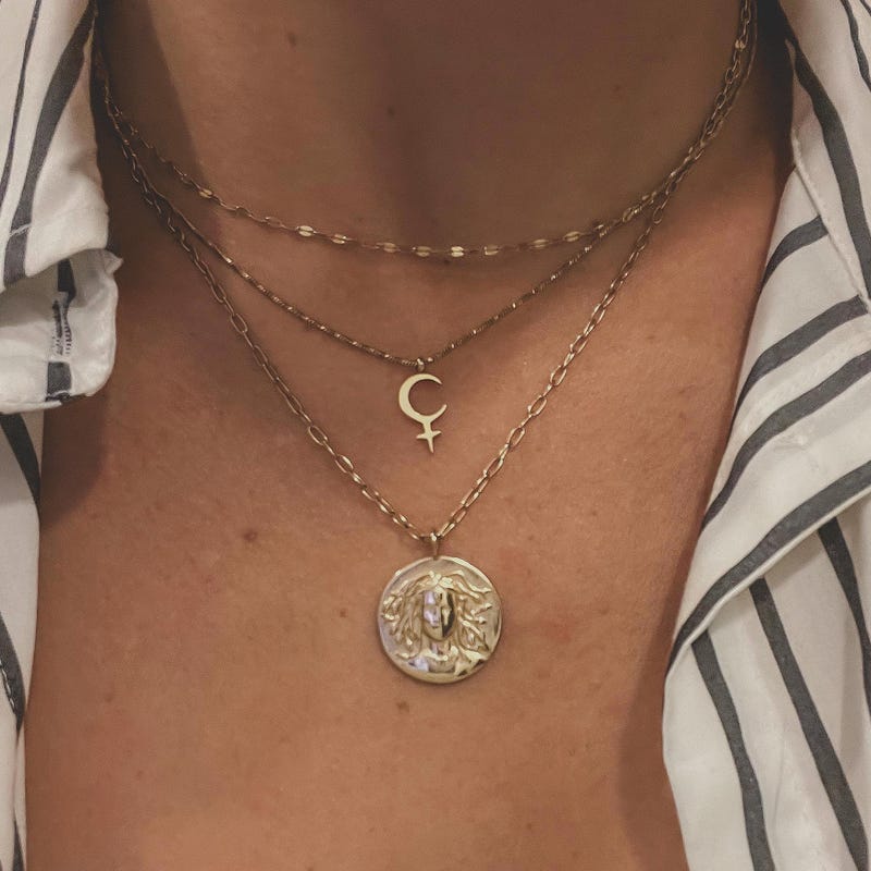 Medusa Pendant - Etsy