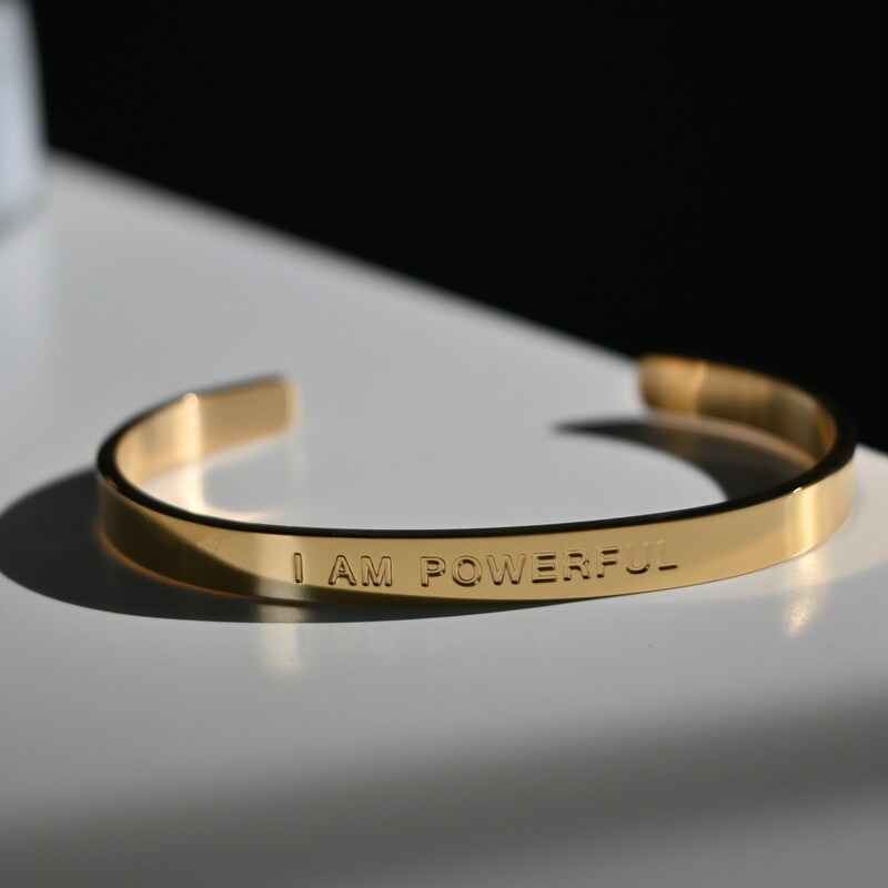 Mantra Bracelet - Etsy