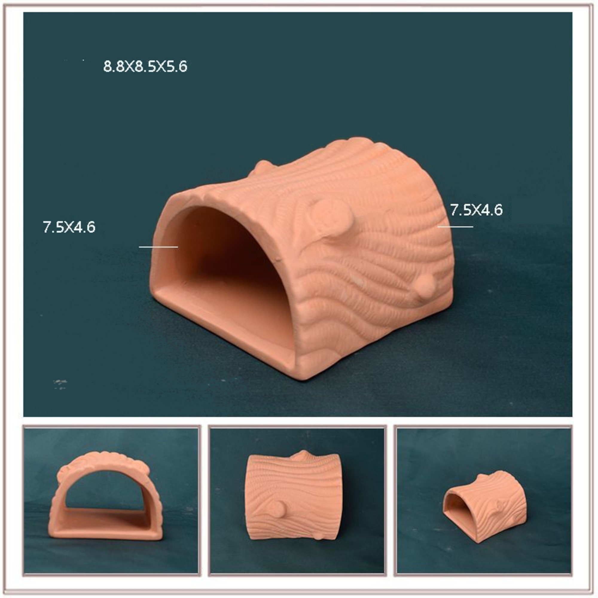 Ceramic Aquarium Cave, Handmade Fish & Shrimp Spawning Nest - Etsy