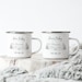 Personalised Glamping/camping Wedding Mug's Camping - Etsy UK