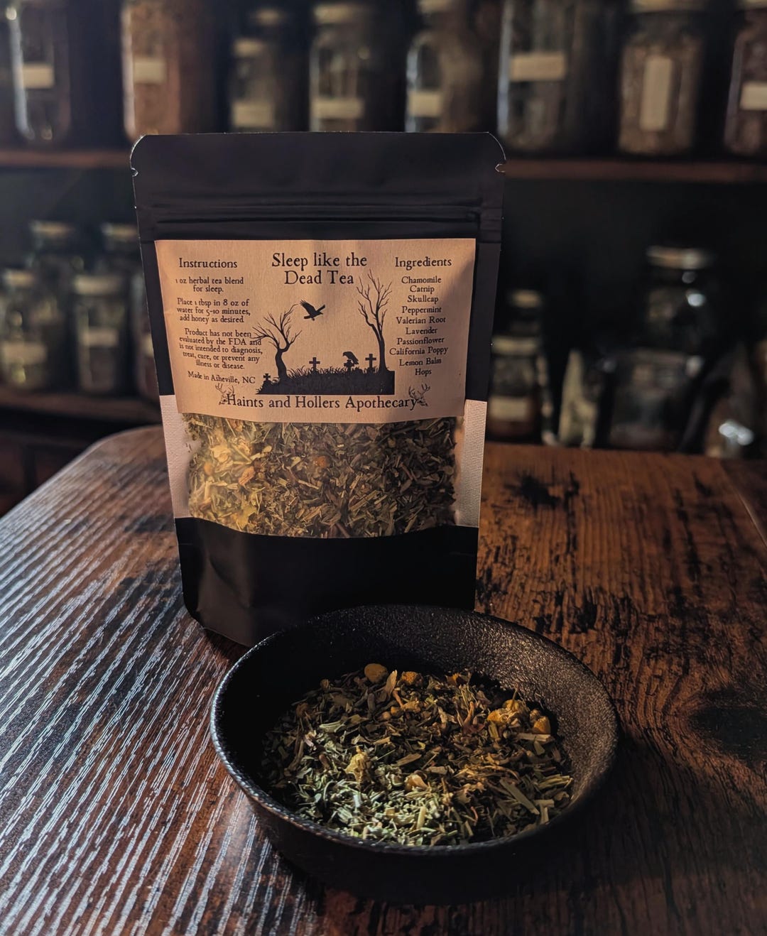 Sleep Like the Dead Herbal Tea Blend • Sleep Aid • Organic - Etsy