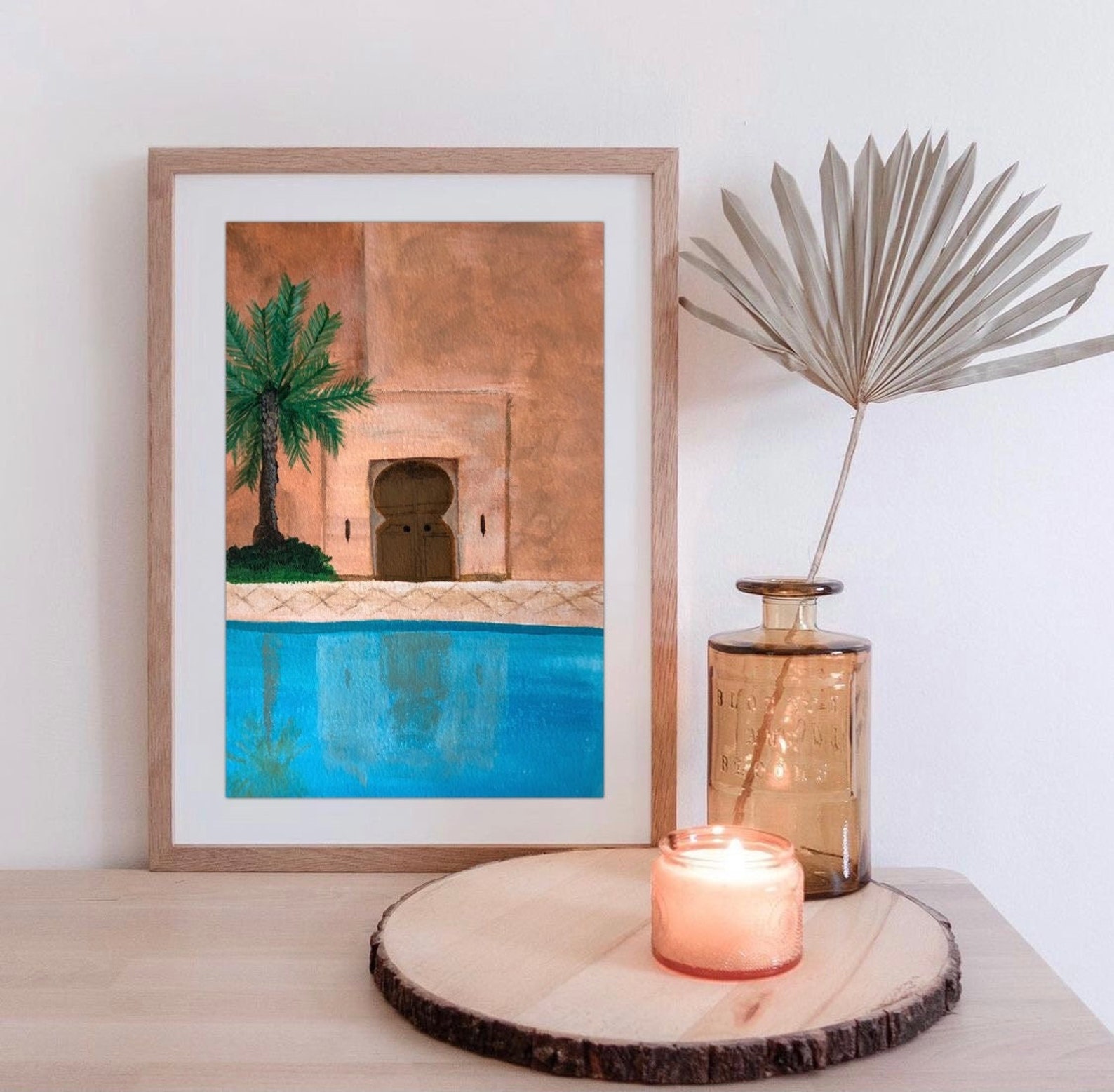 Marrakesh Print / Illustration / Art Print / A5, A4/morocco Art Print ...