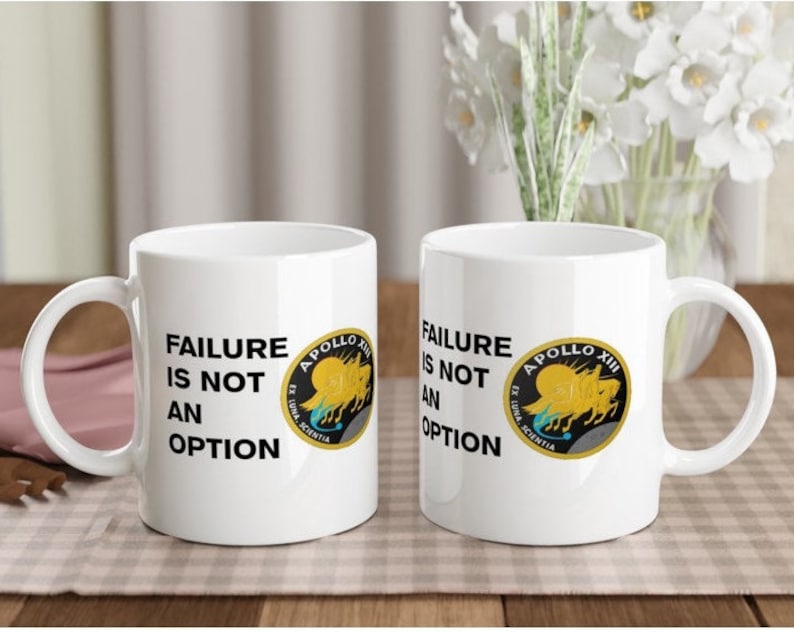 Failure is Not an Option Quote, Motivational Mug, Inspirational Message ...
