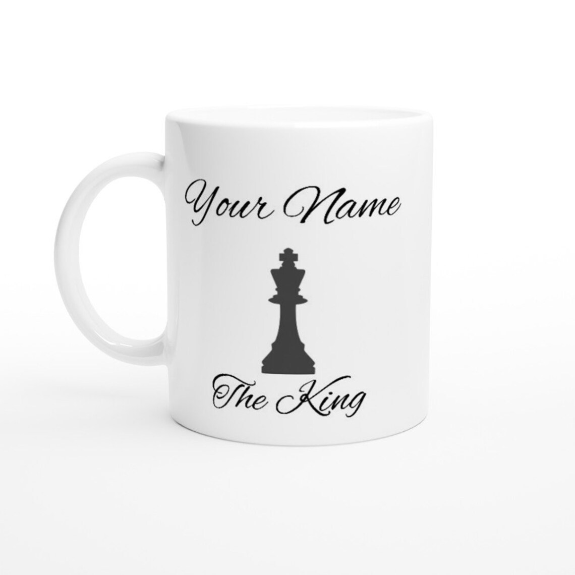 Mug for Him: "the King". Chess Piece Design, Ideal for the Master of ...