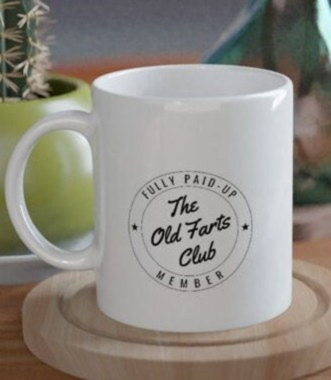 The Old Farts Club Member's Mug: Personalised. Ideal Gift for the Old ...