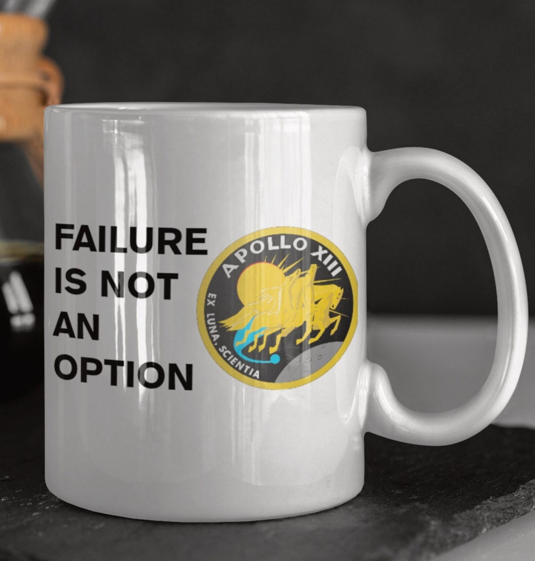 Failure is Not an Option Quote, Motivational Mug, Inspirational Message ...