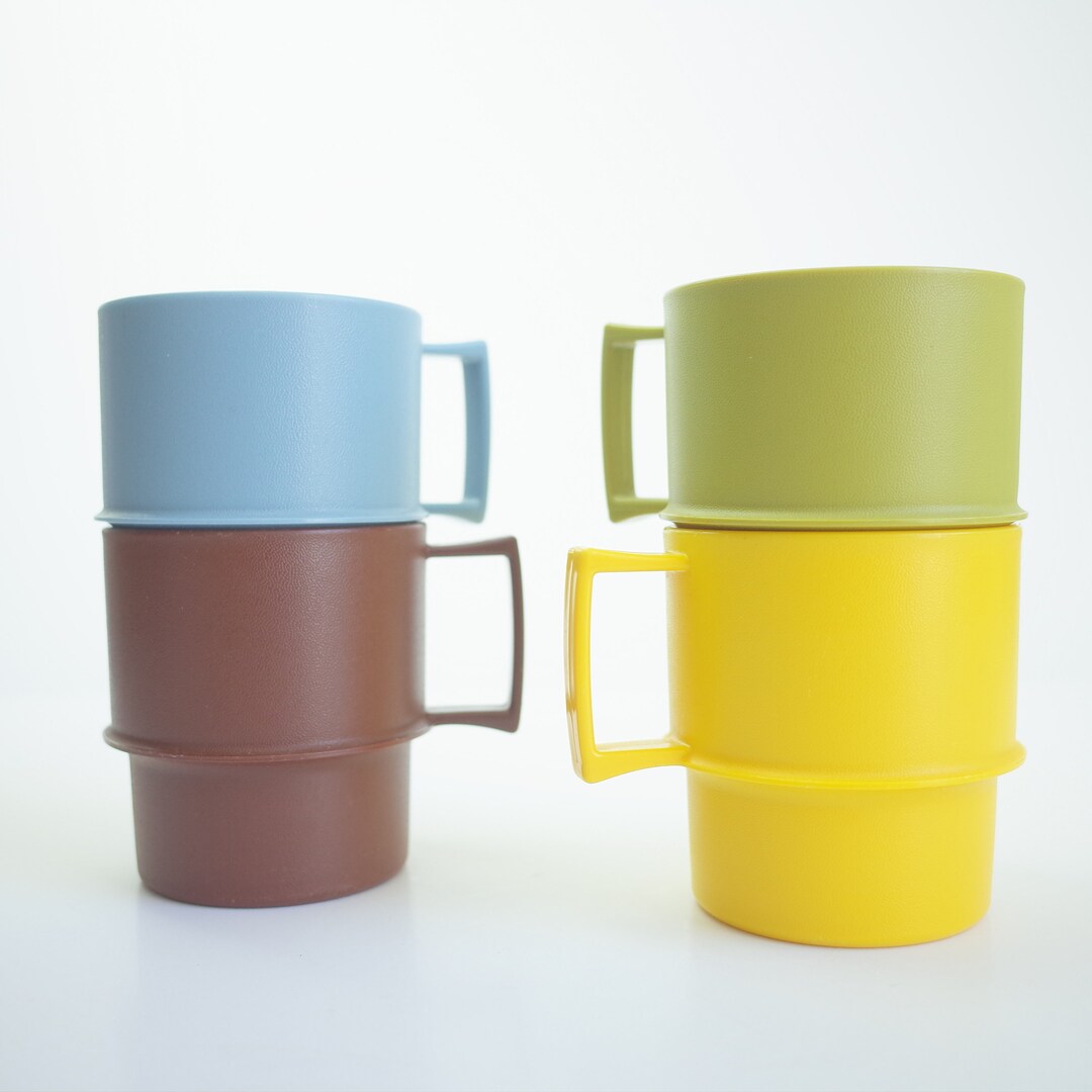 Vintage Tupperware Mugs - Etsy