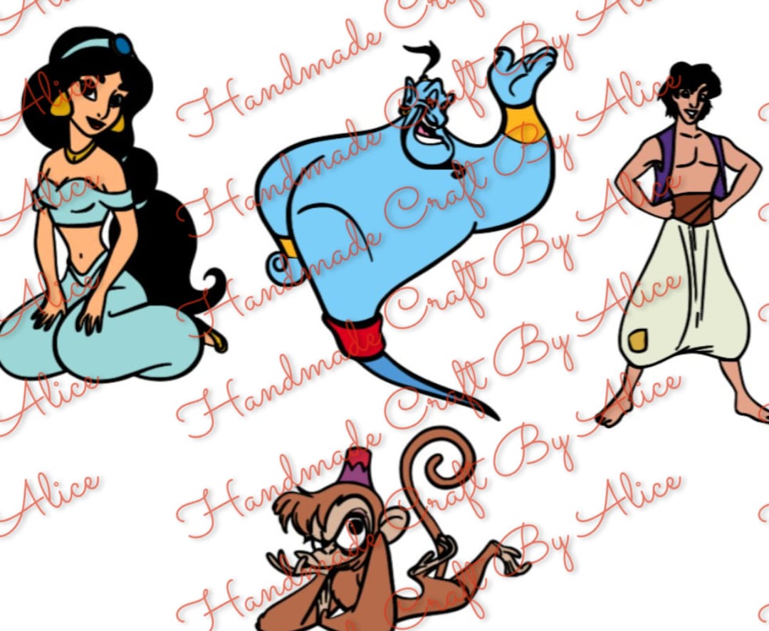 Fictional Cartoon Characters SVG Digital Cut Files - Etsy