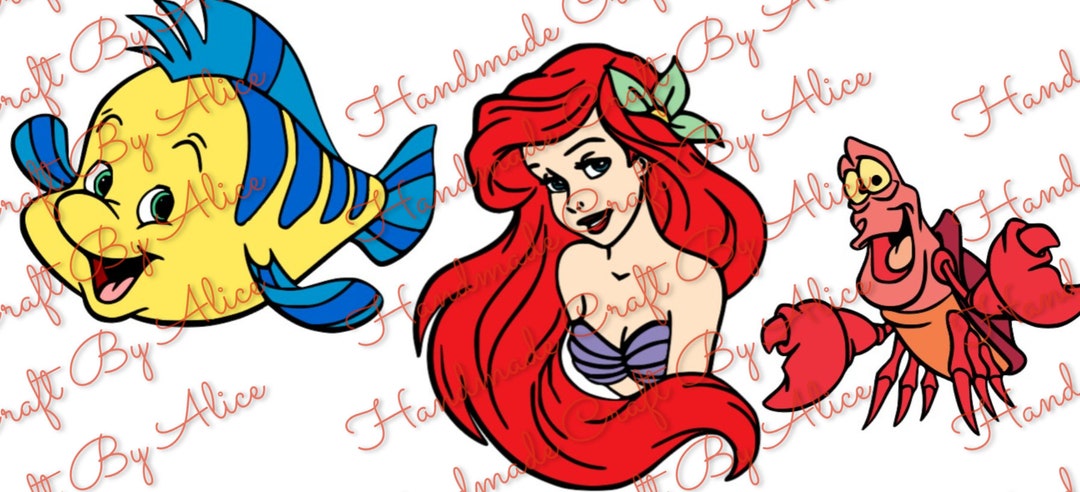 CARTOON MERMAID SVG| Digital Cut Files - Etsy UK
