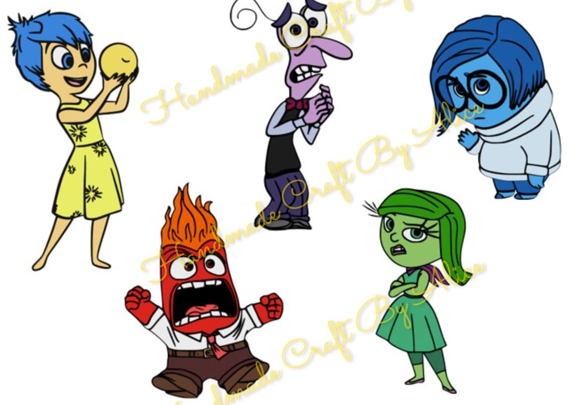 Inside Out Digital Cutting Files Svgs - Etsy