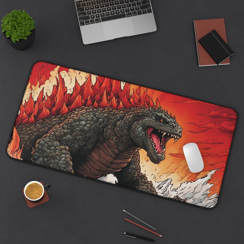 Godzilla Mouse Pad, Gaming Mousepad, Large Mousepad, XXL Mouse Pad ...