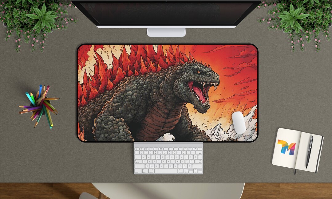 Godzilla Mouse Pad, Gaming Mousepad, Large Mousepad, XXL Mouse Pad ...