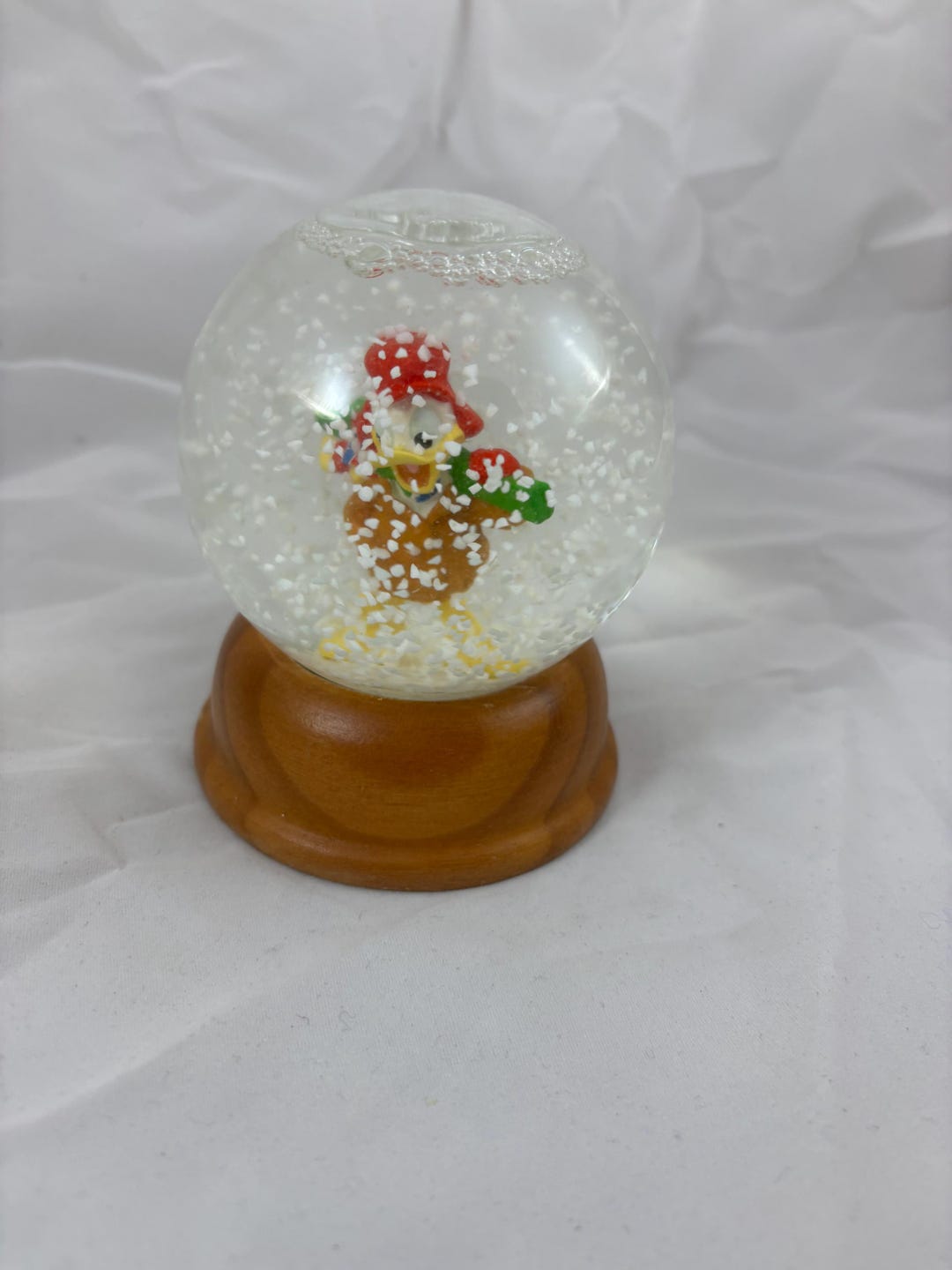 Vintage Disney NE First Limited Edition Crystal Snow Globe - Donald ...