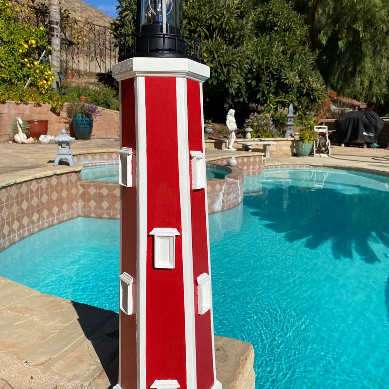 Outdoor Lighthouse Solar - Etsy