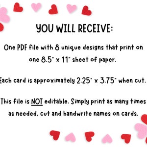 Printable Valentines Day Cards | We Go Together Like | Class Valentines ...