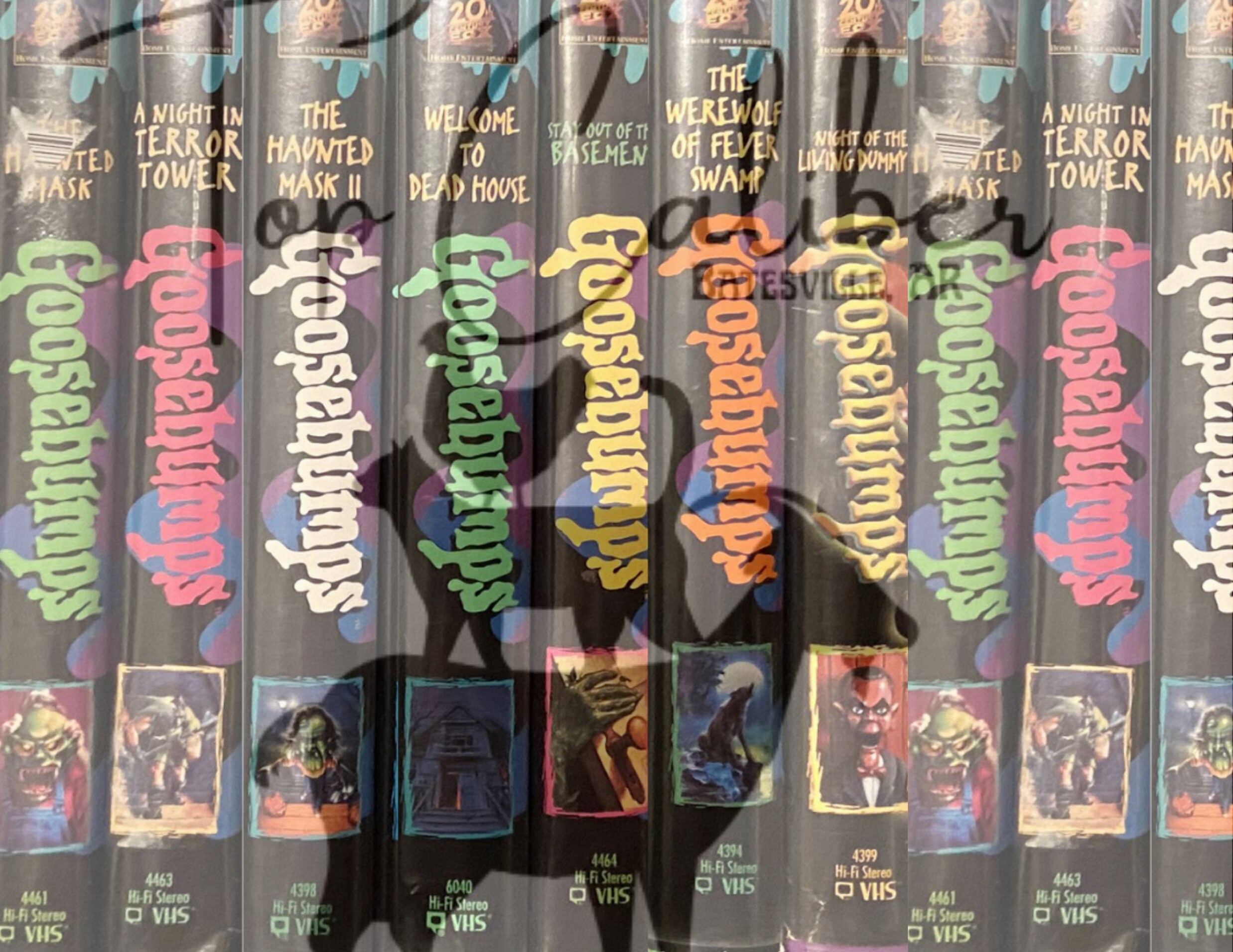 Goosebumps VHS Tumbler Wrap PNG Sublimation the Haunted Mask - Etsy Israel