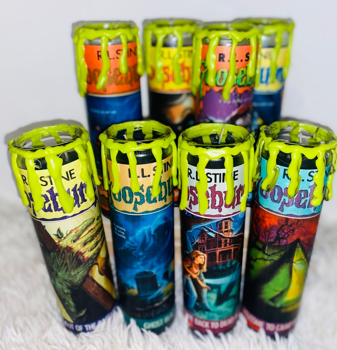 Goosebumps Candle Decor Halloween Decor Horror Decor Horror Candle - Etsy