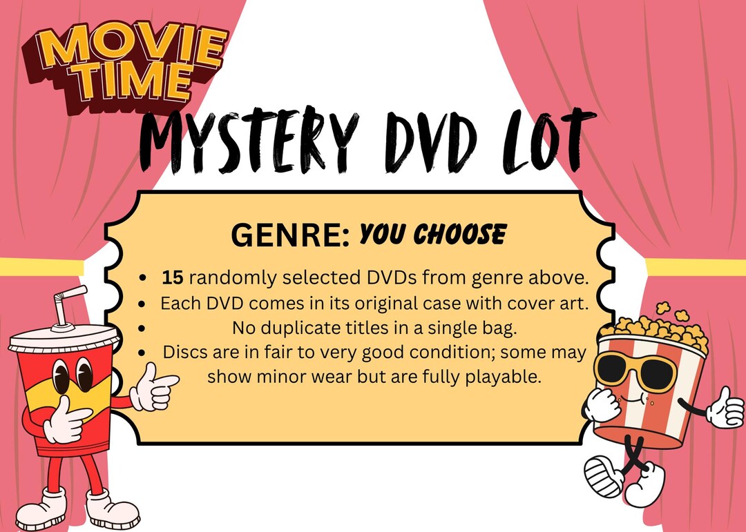 DVD LOT RANDOM - Etsy