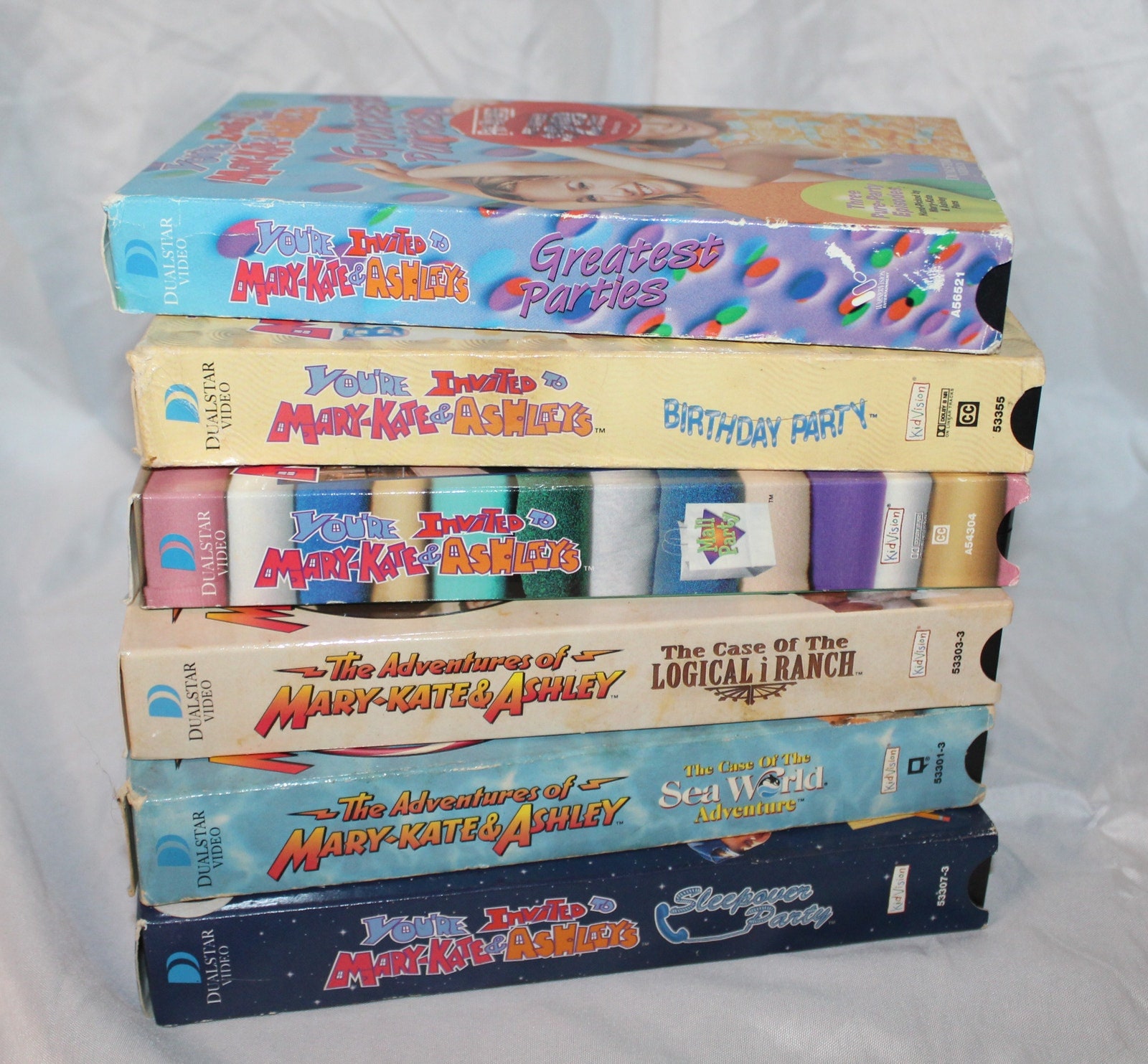 Mary Kate & Ashely VHS Lot - Etsy