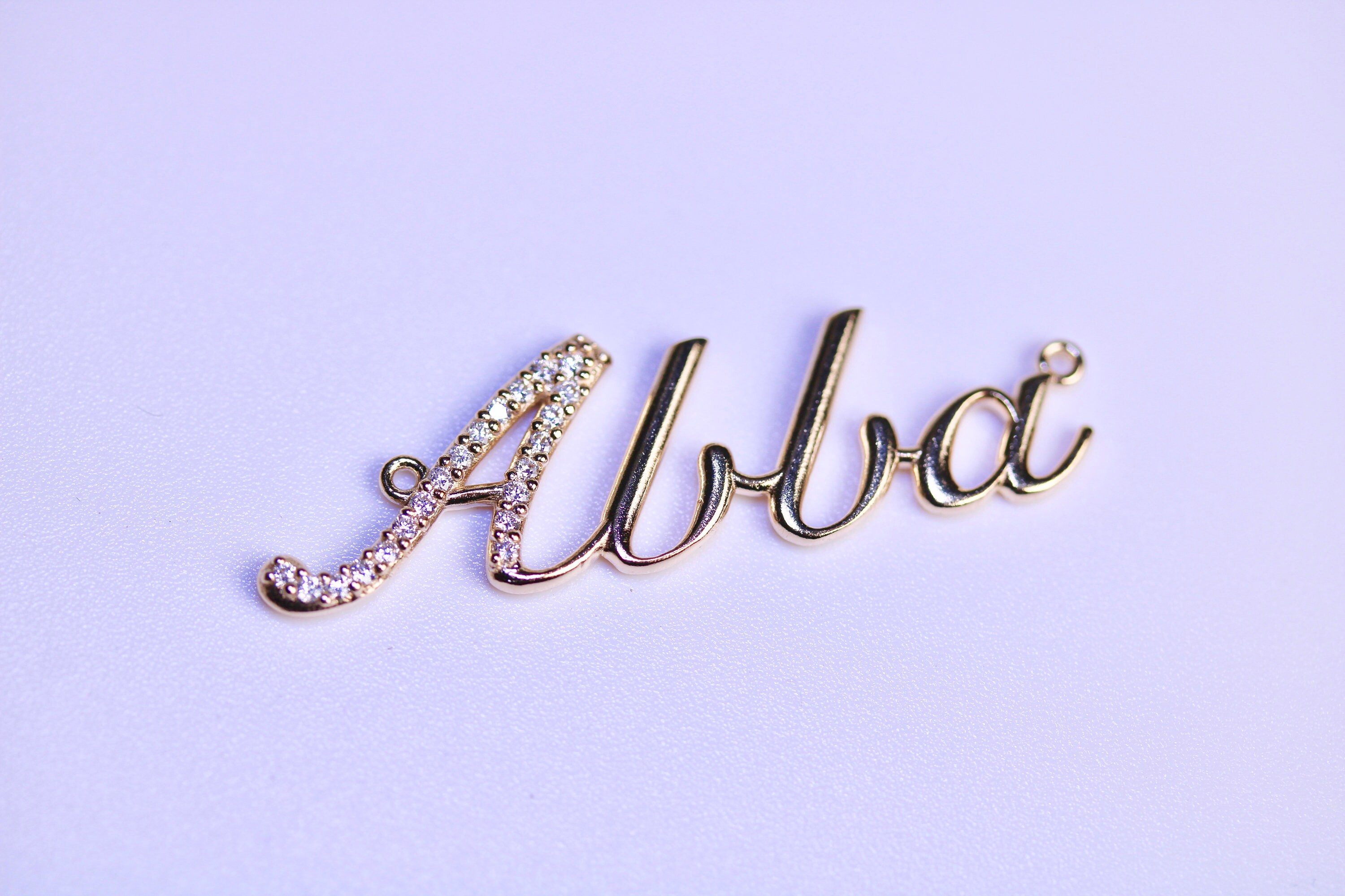 Customizable Name Plate Chain - Etsy Canada
