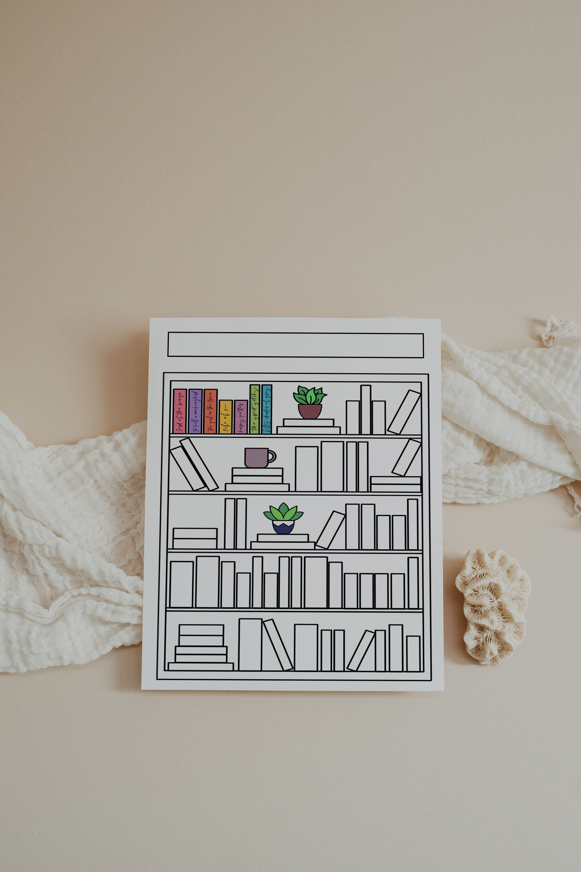 Book Tracker Bookshelf Reading Log Books I've Read - Etsy