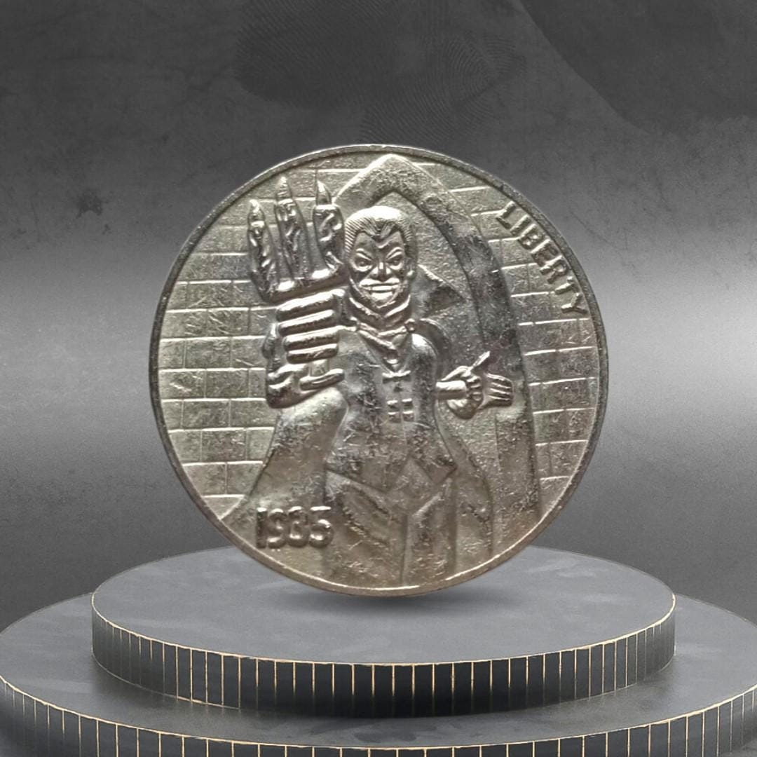 Hobo Coin Count Dracula Vampire Medieval Demon Blood Sucker Art Custom ...