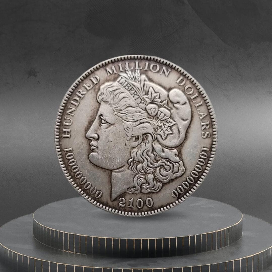 Hobo Coin Morgan One Hundred Million Dollars Novelty American Custom ...