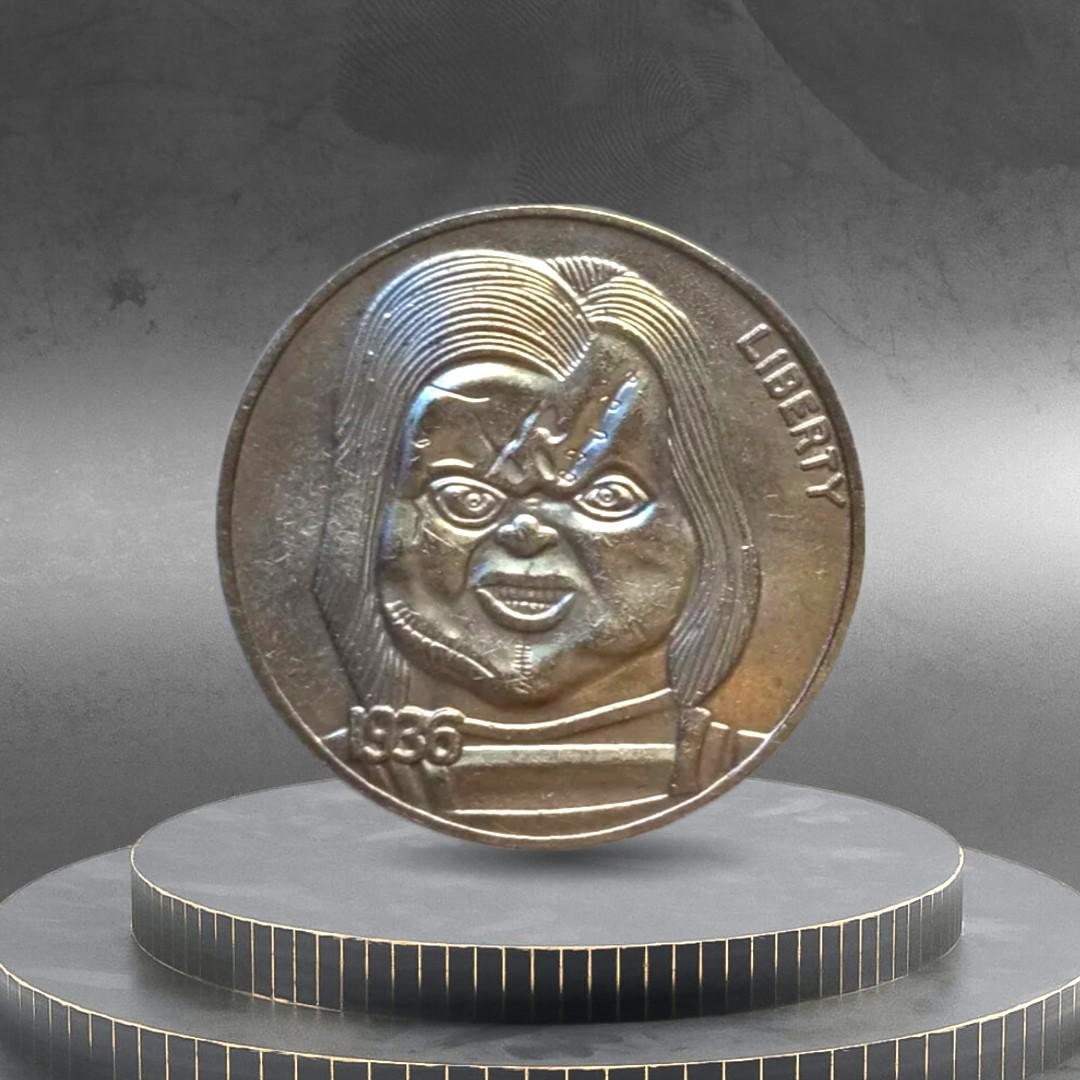 Hobo Coin Chucky the Killer Doll Scary Horror Movie American Custom ...