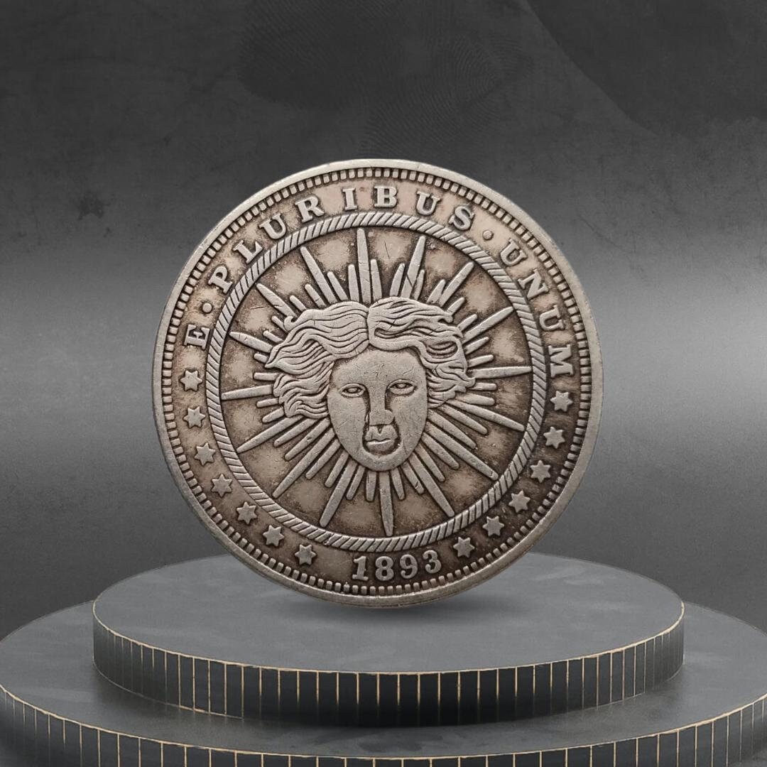 Hobo Coin Apollo Greek God of Sun and Light Mythology American Custom ...