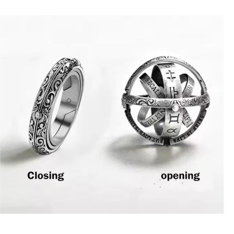 Astronomy Sphere Ring - Etsy