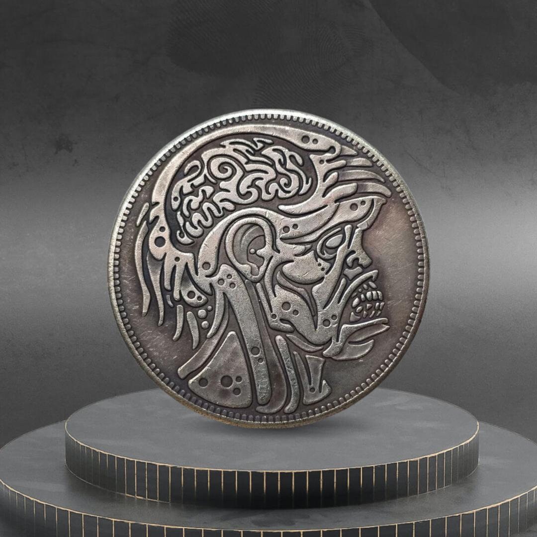 Hobo Coin Brain Eating Virus Zombie the Walking Dead American Custom ...