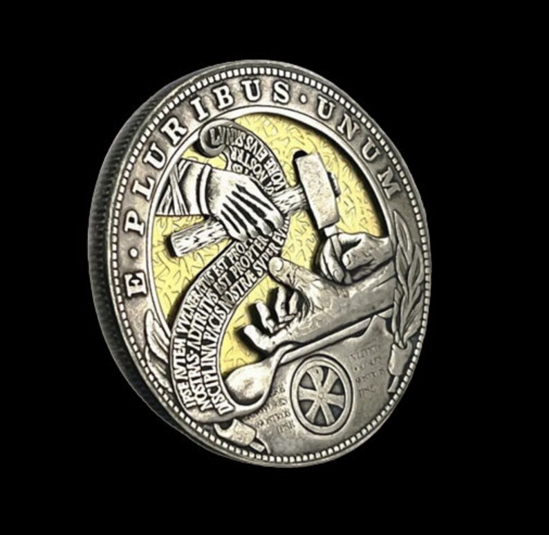 Moving Coin Golden Hammer Gods Wrath Roman Booteen Morgan Dollar Hobo ...