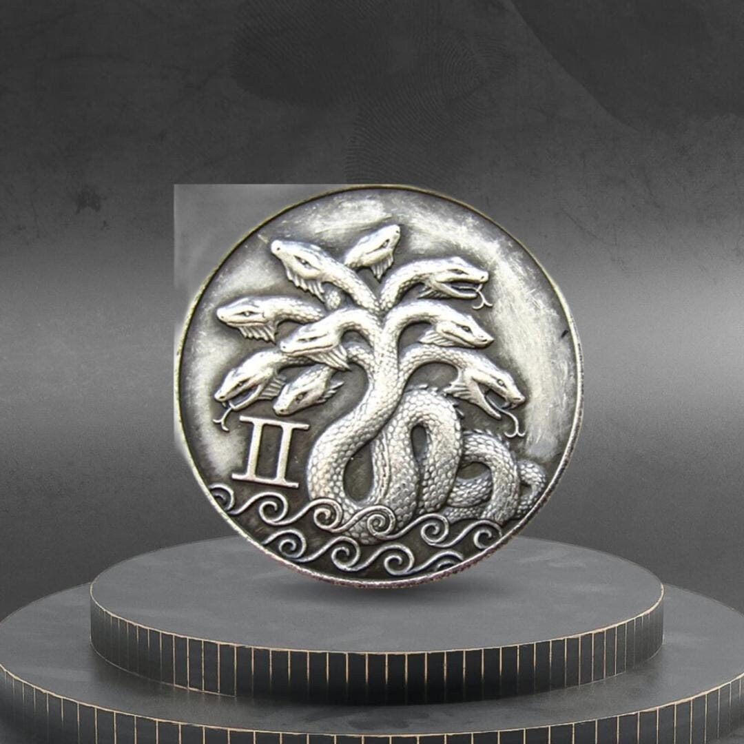 Hobo Coin the Hydra of Lerna Monster That Hercules Slayed American ...