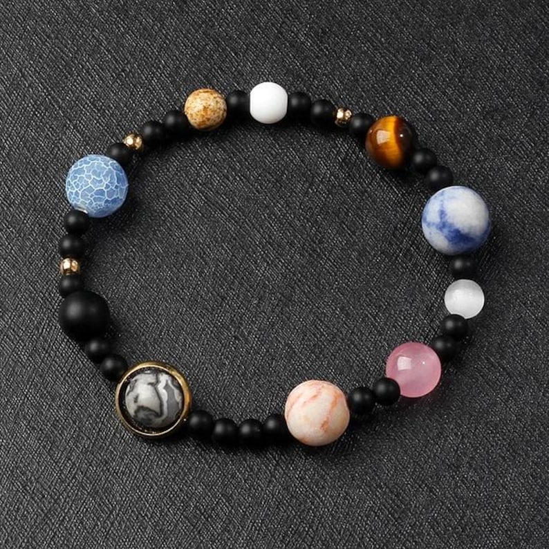Vintage the Planets Astronomical Bracelet Universe Natural Healing ...