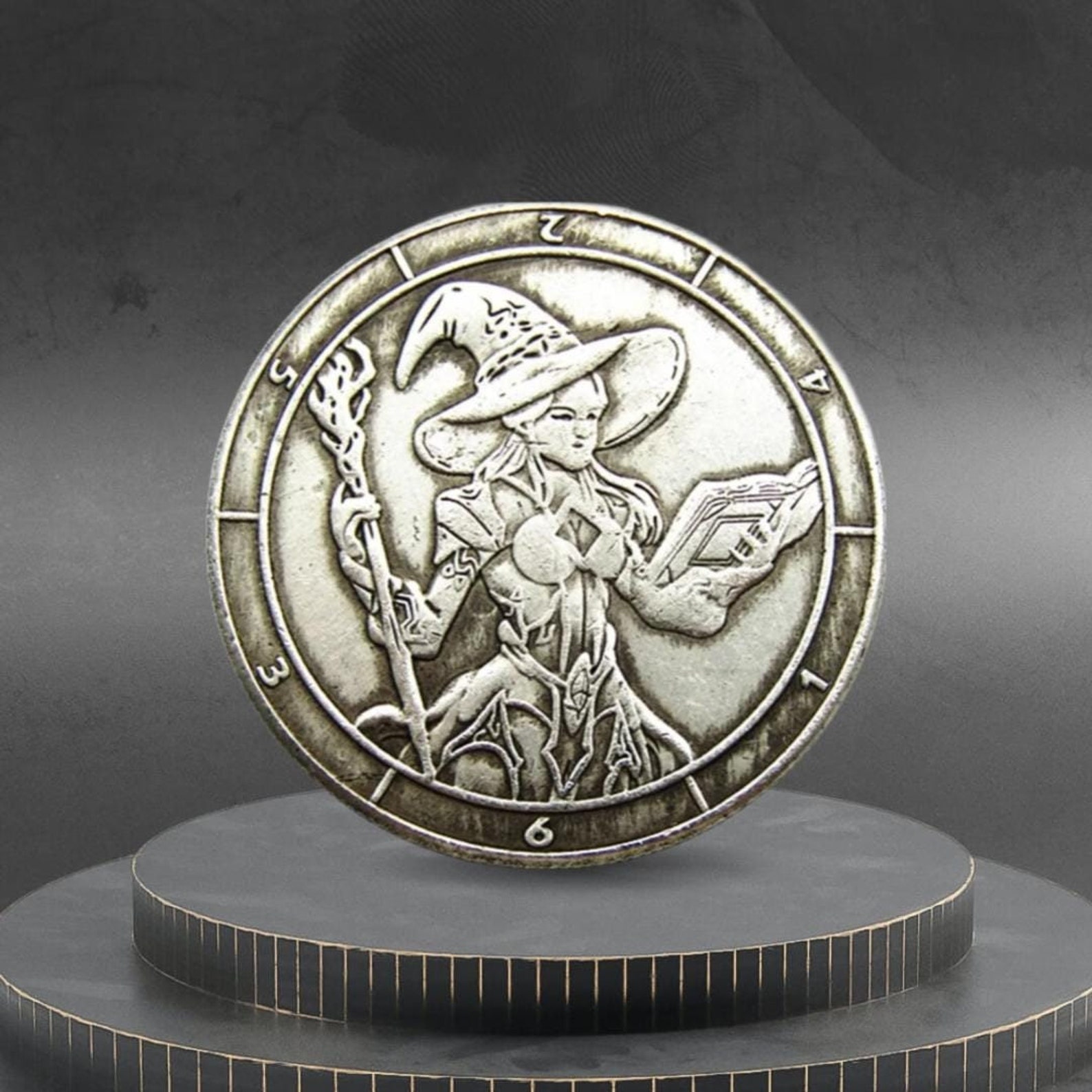 Hobo Coin Magic Witch Dungeon and Dragon Game Token American Custom ...