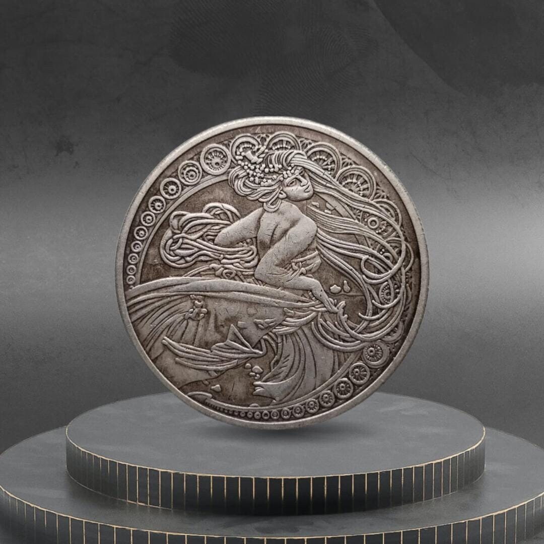 Hobo Coin Aphrodite Greek Goddess of Love Beauty and Passion American ...