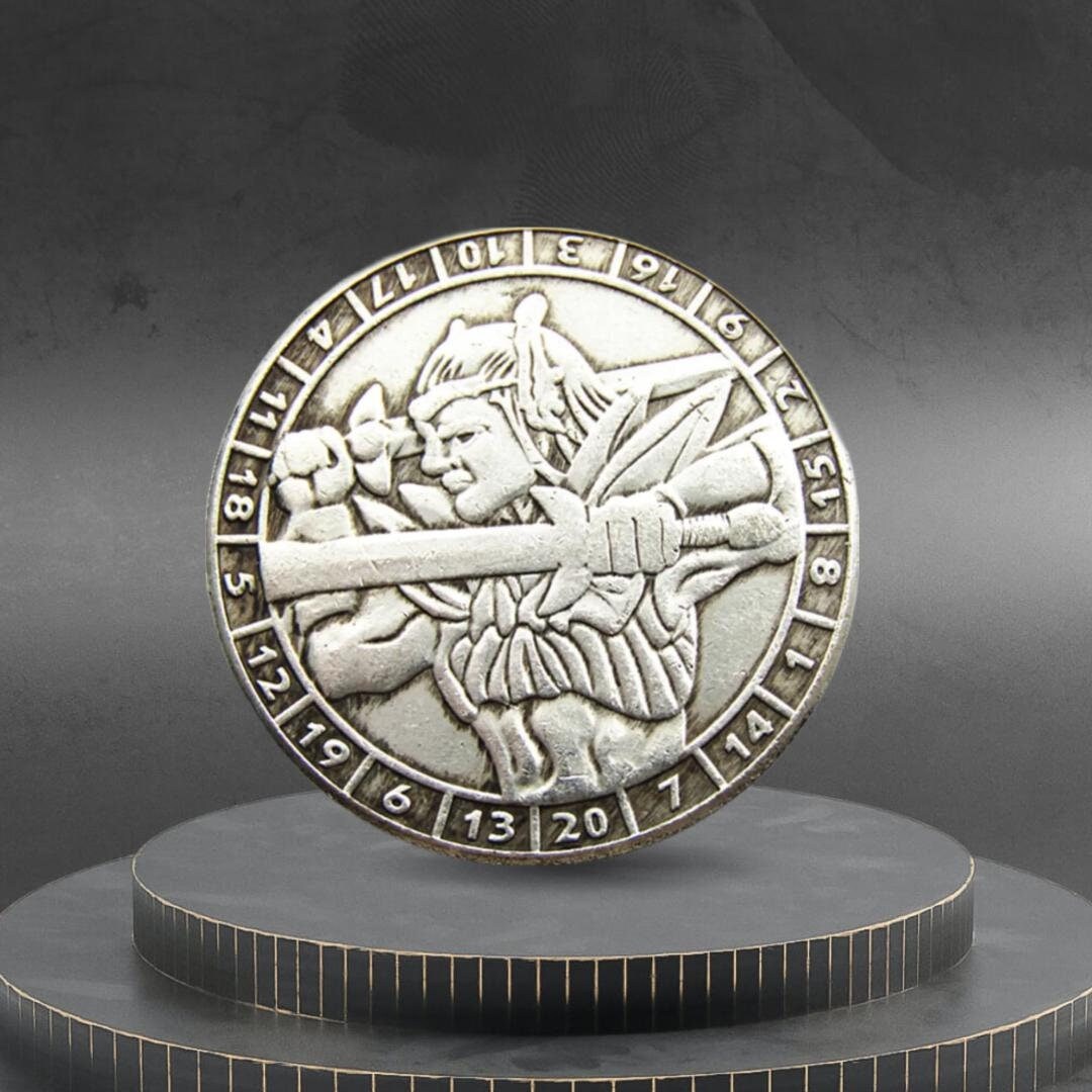 Hobo Coin Elf Warrior Dungeon and Dragon Game Token American Custom ...