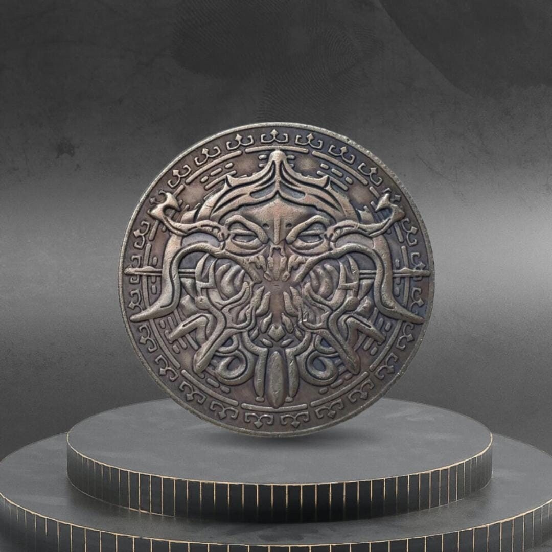 Hobo Coin Evil Entity the Scarlet King Demon American Custom Coin ...