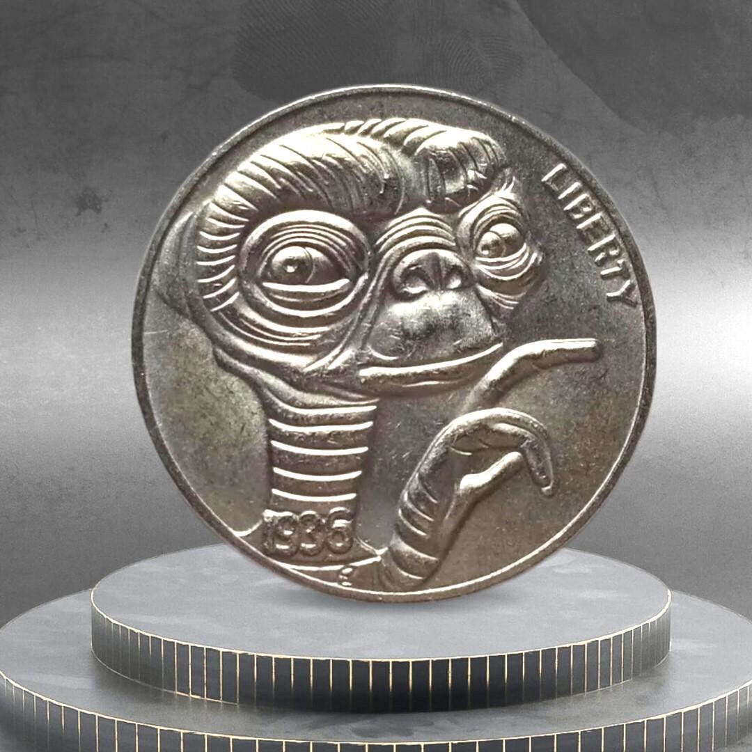 Hobo Coin Alien E.T. the Extra-terrestrial Classic Movie Film American ...