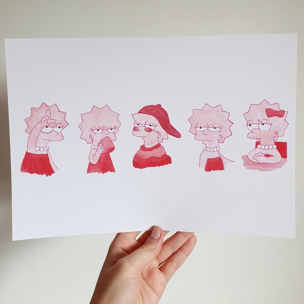 Lisa Simpson - Etsy