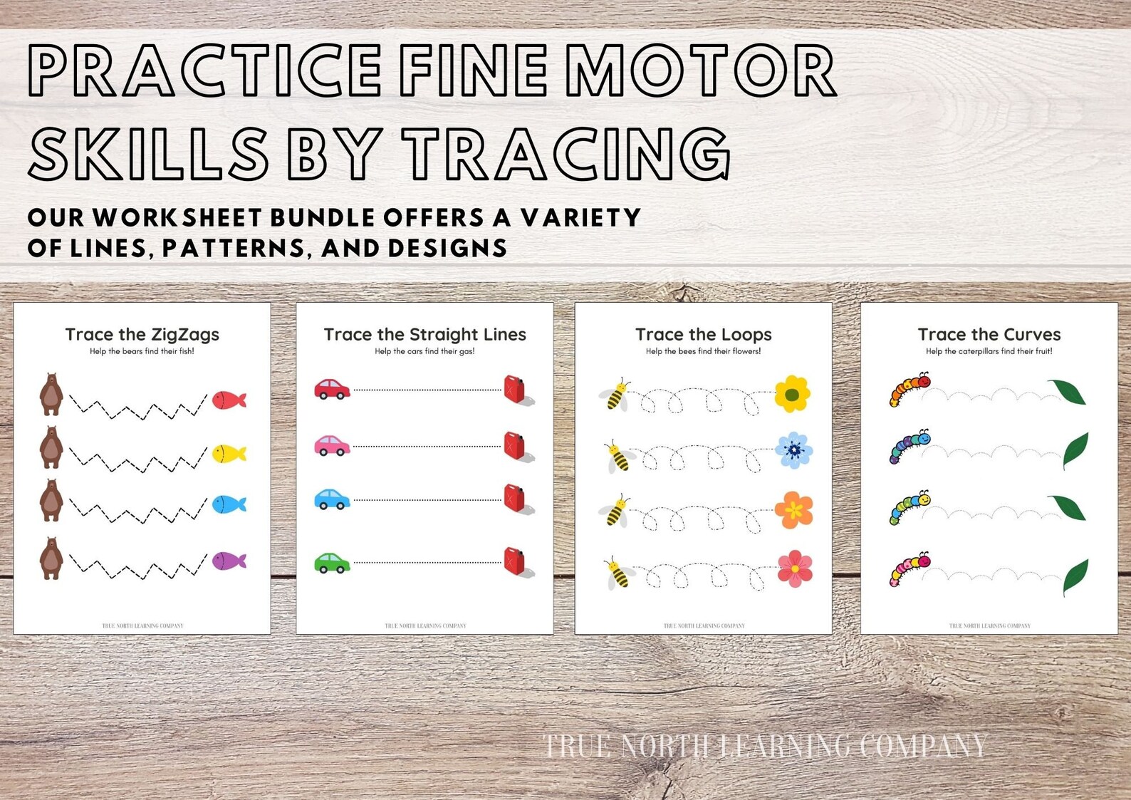 Lines and Shapes Tracing & Pen Control // Preschool Fine Motor ...