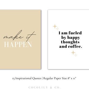 Printable Planner Quotes | No. 1 | Inspirational Quotes | Printable Art ...