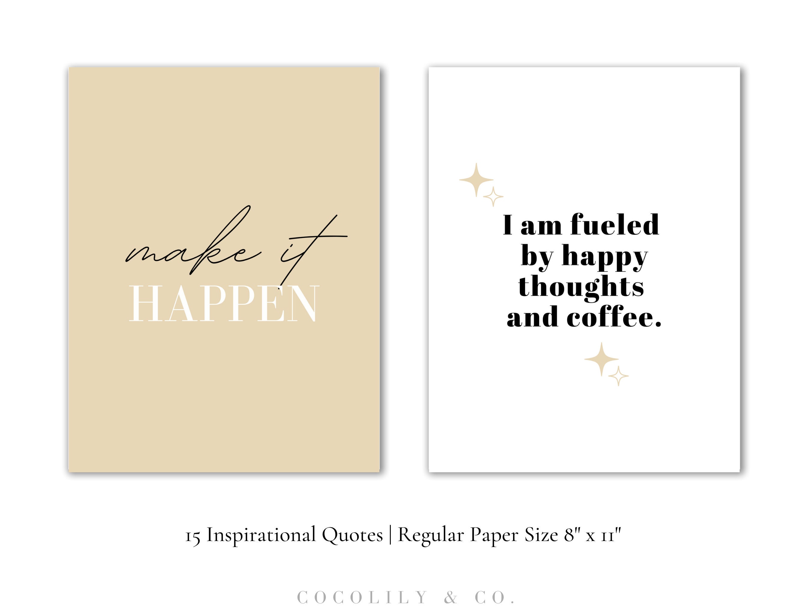 Printable Planner Quotes | No. 1 | Inspirational Quotes | Printable Art ...