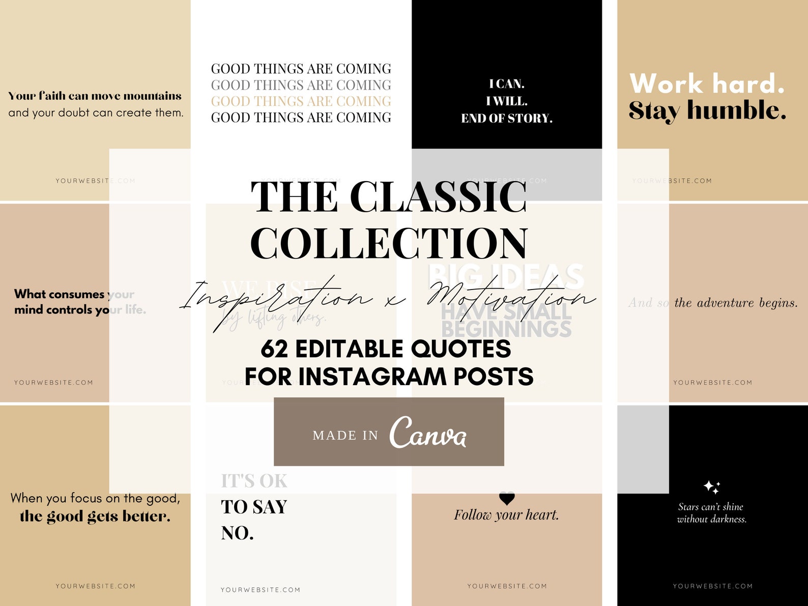 Editable Inspirational Quotes for Instagram Classic Edition ...