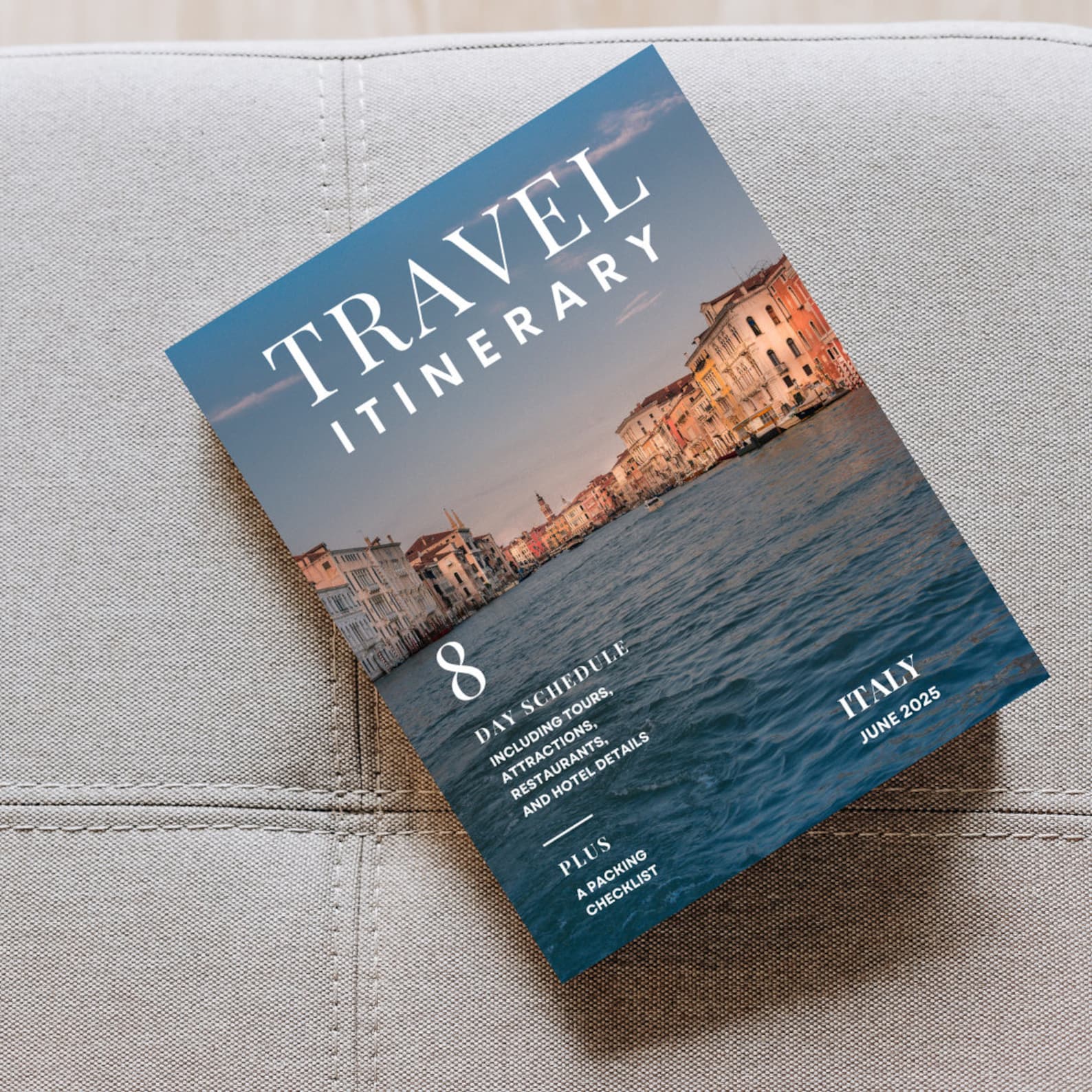 Travel Itinerary Template | Editable Template | Trip Itinerary | Travel ...