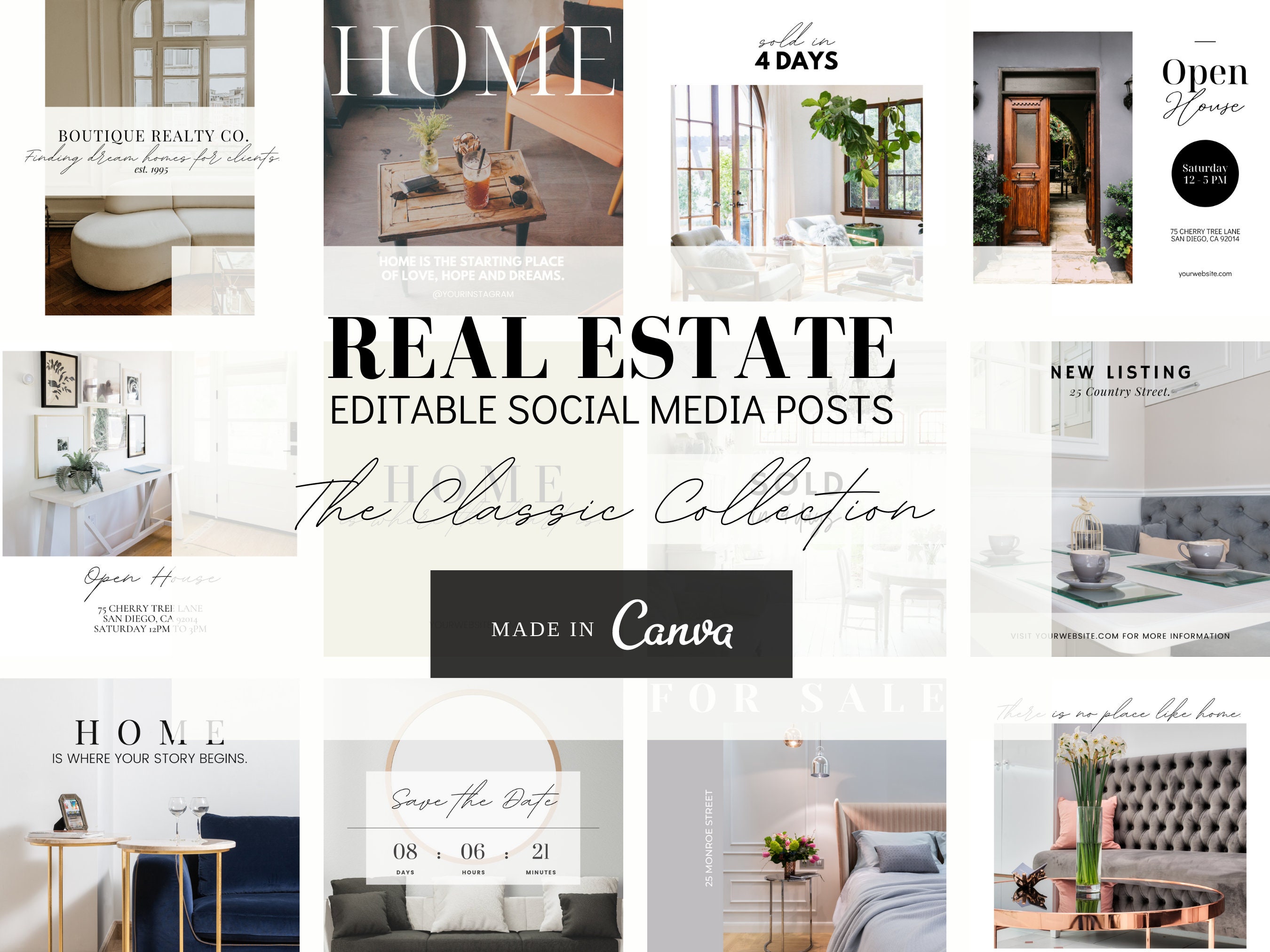 Real Estate Social Media Posts | Real Estate Marketing | Real Estate ...