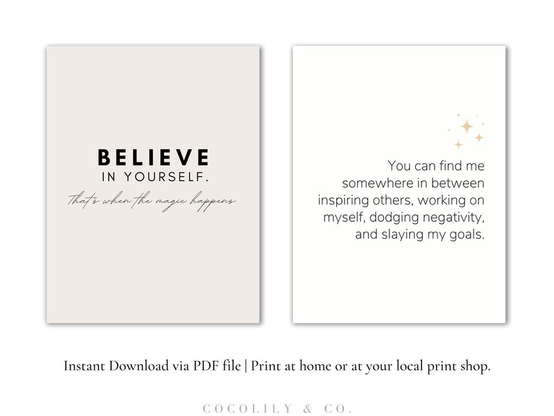 Printable Planner Quotes | No. 1 | Inspirational Quotes | Printable Art ...