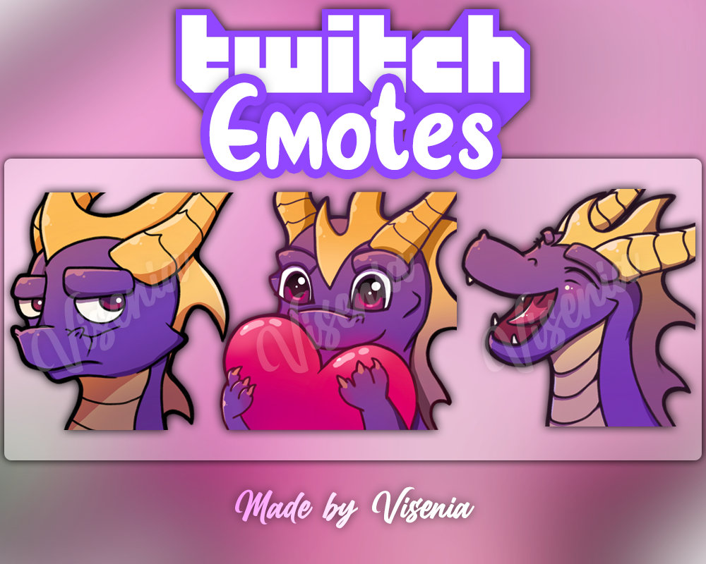 Emotes Twitch Package / Bundle Spyro Stream Twitch - Etsy